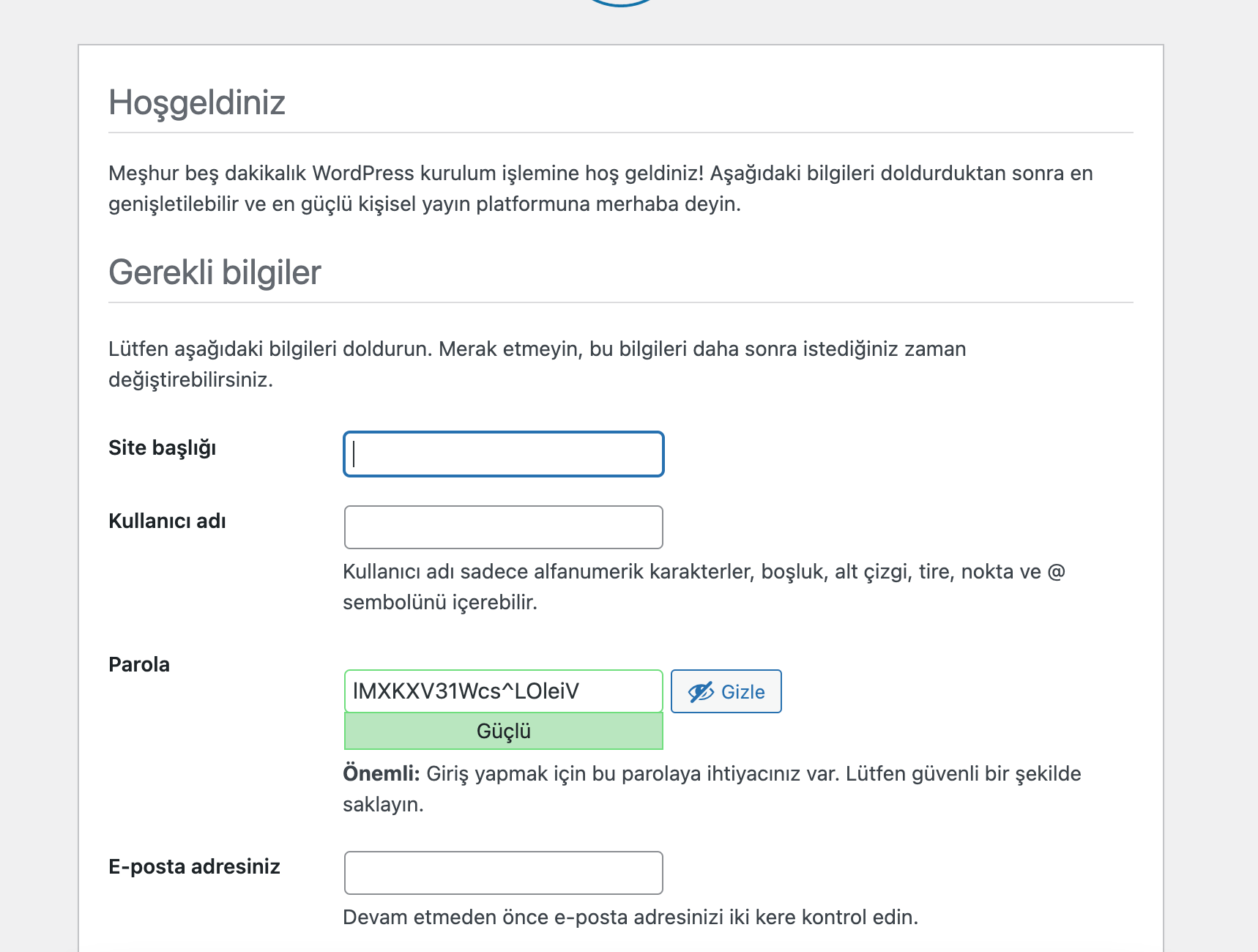 DirectAdmin WordPress Kurulumu - Furkan Sağlam